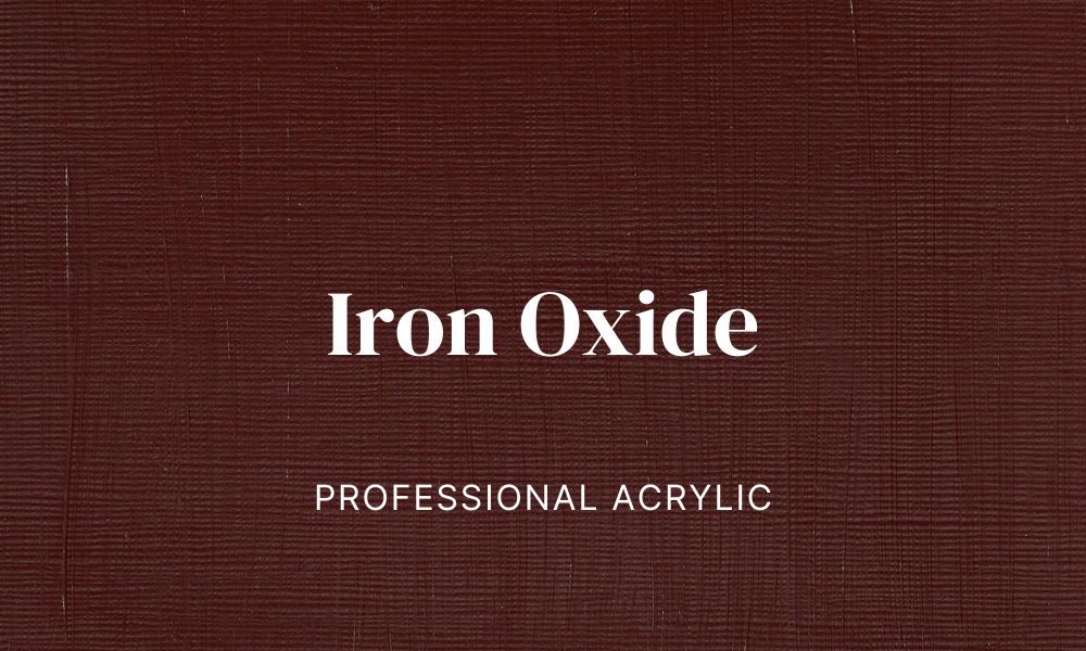 Colour story: Iron Oxide – Winsor & Newton NA