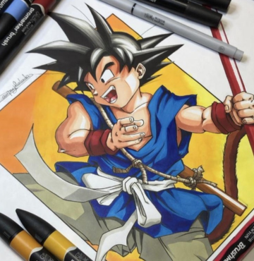 How to draw a manga character – Winsor & Newton NA