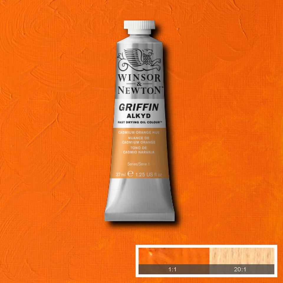 Griffin Alkyd Fast Drying Oil Colour - Cadmium Orange Hue – Winsor ...