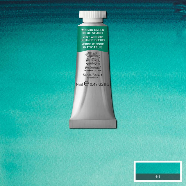 Professional Watercolour - Winsor Green (Blue Shade) – Winsor & Newton NA