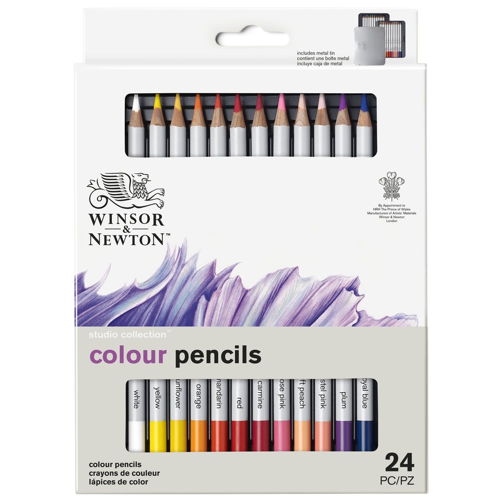 Studio Collection Colour Pencil x24 – Winsor & Newton NA