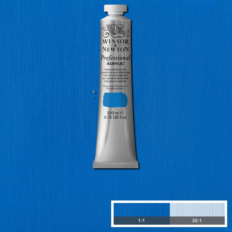 Professional Acrylic - Cerulean Blue Hue – Winsor & Newton NA