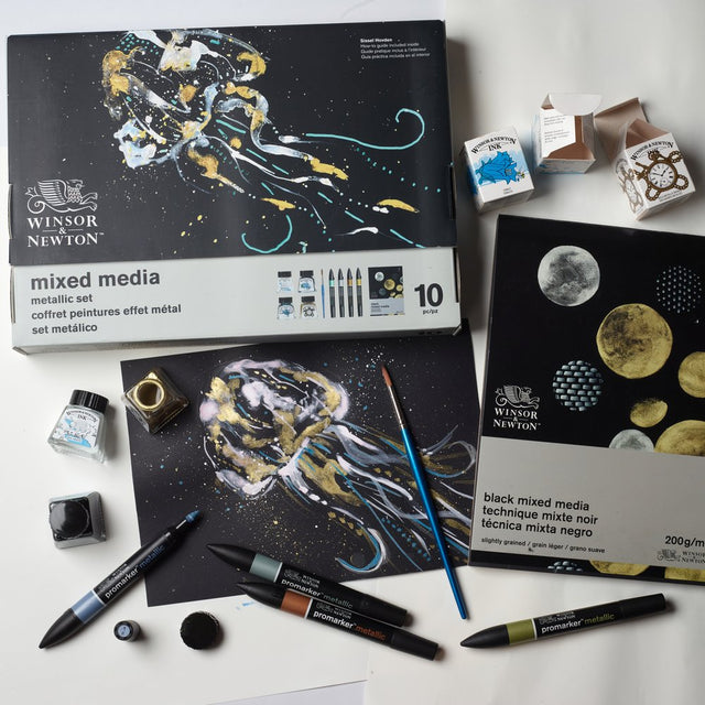 Mixed Media Set - Metallic – Winsor & Newton NA