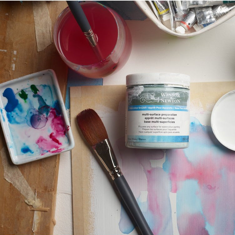 Watercolour Medium -Multi Surface Preparation- White – Winsor & Newton NA