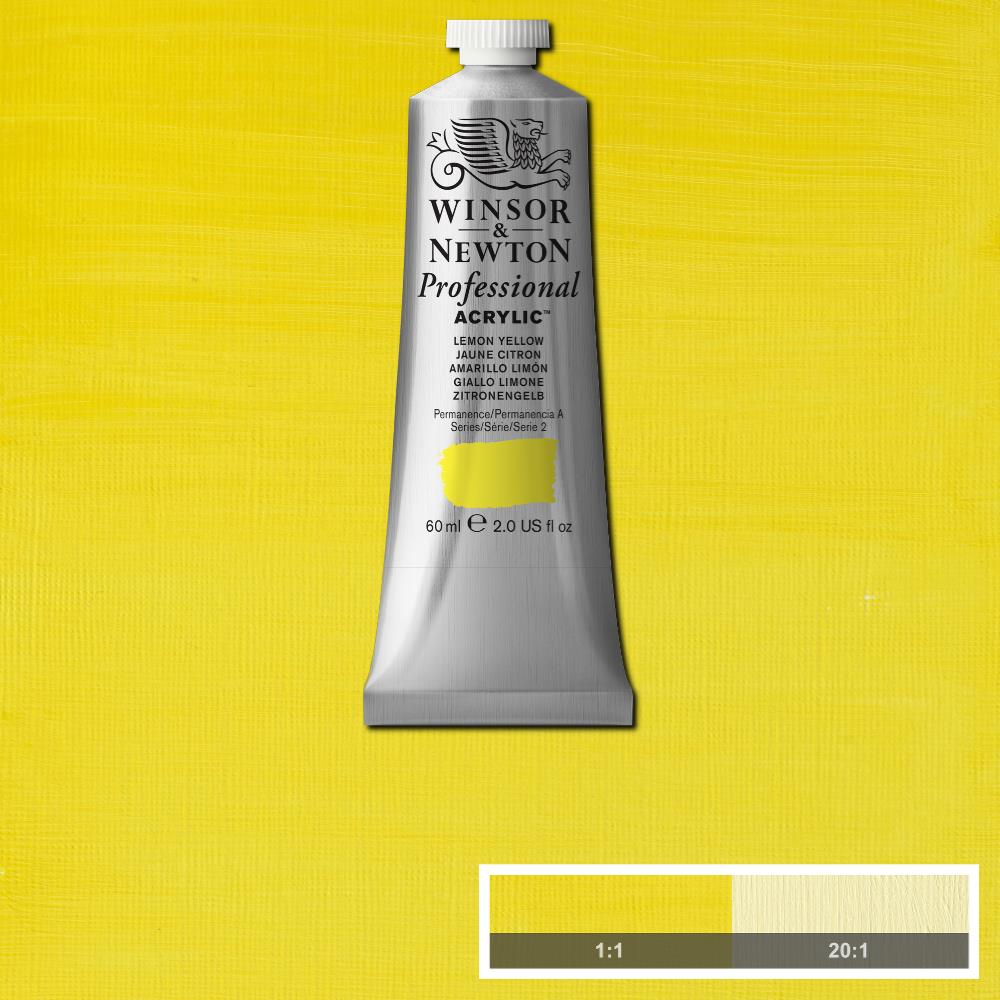 Professional Acrylic - Lemon Yellow – Winsor & Newton NA