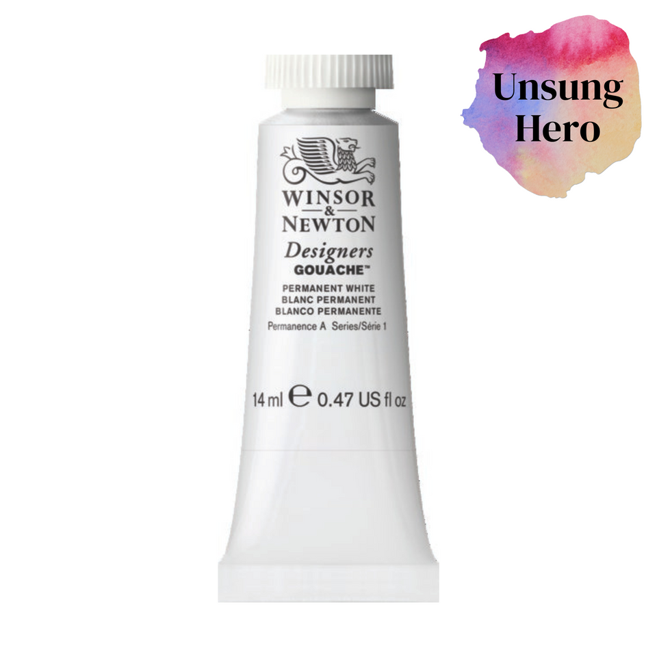 Designers Gouache - Permanent White – Winsor & Newton NA