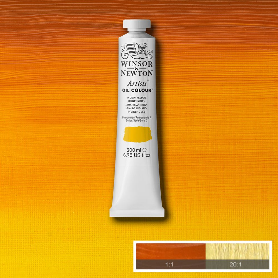 Artists' Oil Colour - Indian Yellow – Winsor & Newton NA
