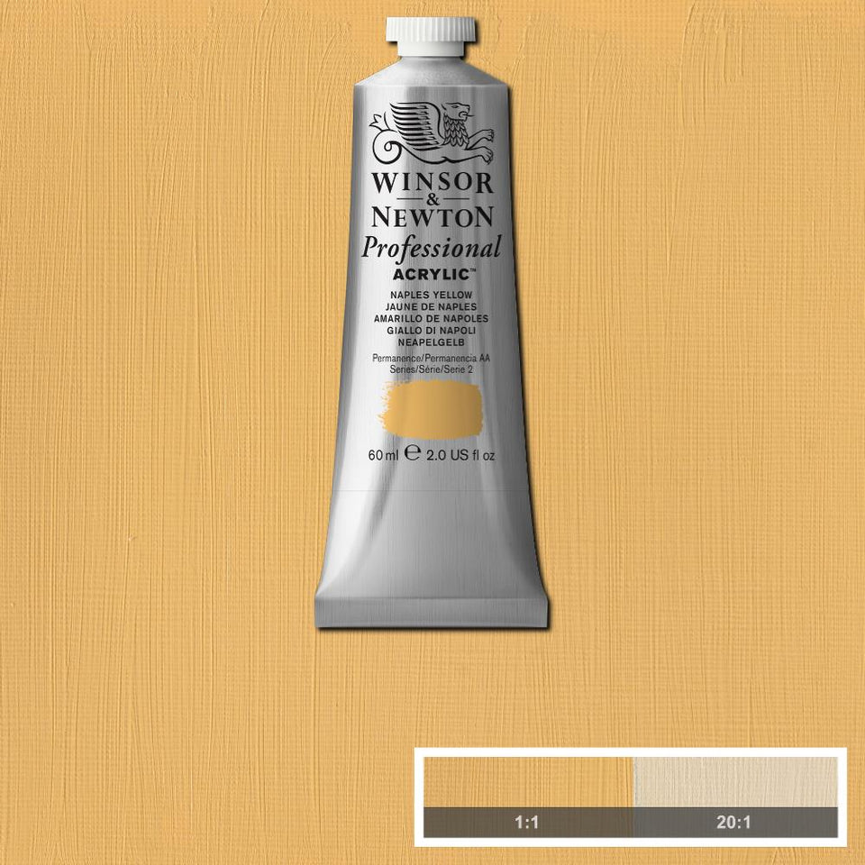 Professional Acrylic - Naples Yellow – Winsor & Newton NA