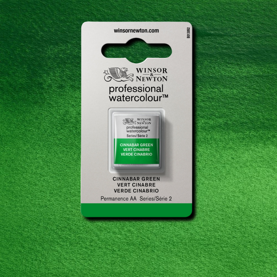 Professional Watercolour - Cinnabar Green – Winsor & Newton NA
