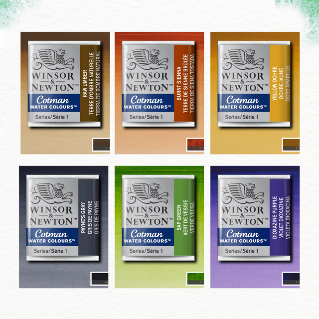 Cotman Watercolour Mixing Companion Bundle – Winsor & Newton NA