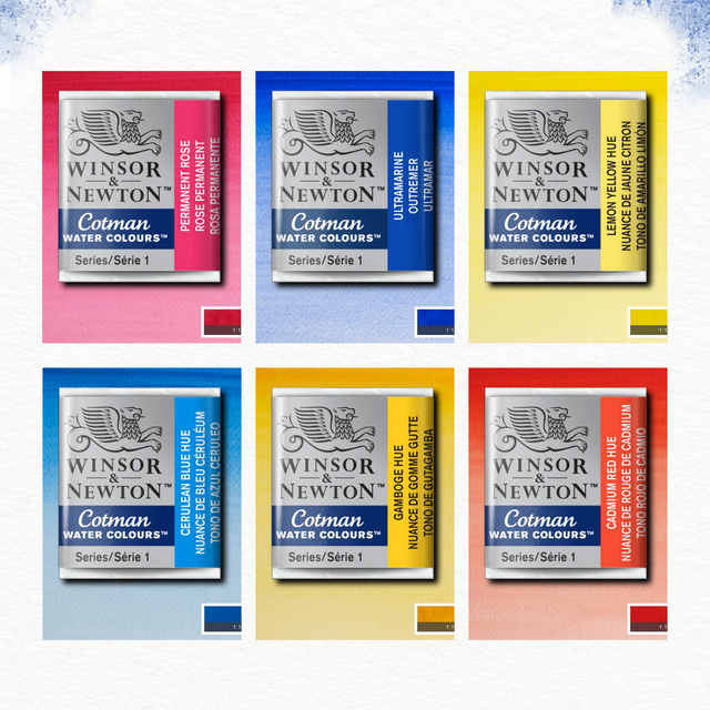 Cotman Watercolour Primary Mixing Bundle – Winsor & Newton NA