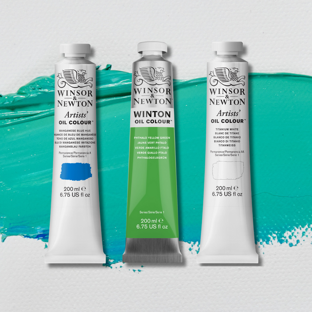 Cyan Mixing Bundle – Winsor & Newton NA