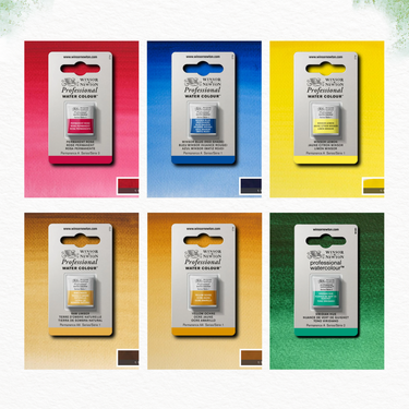 Professional Watercolour Primary Mixing Bundle – Winsor & Newton NA