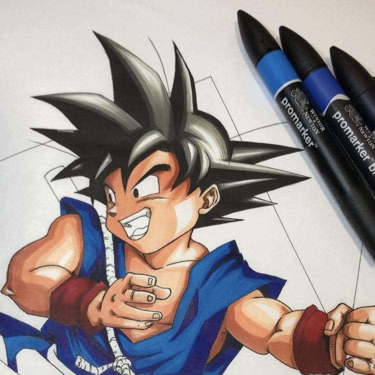 How to draw a manga character – Winsor & Newton NA
