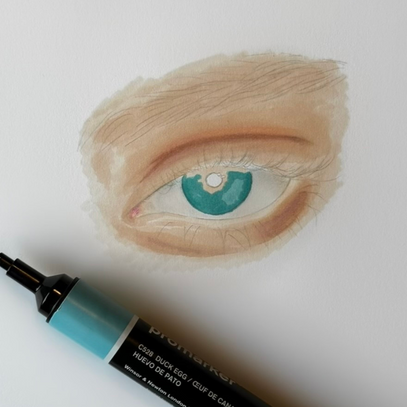 How to draw blue eyes – Winsor & Newton NA