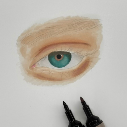 How to draw blue eyes – Winsor & Newton NA