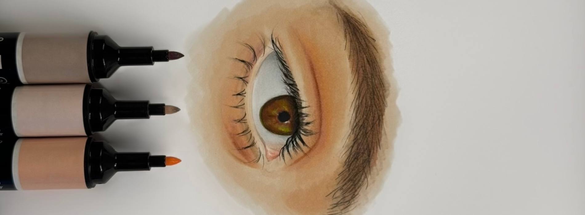How to draw hazel eyes – Winsor & Newton NA